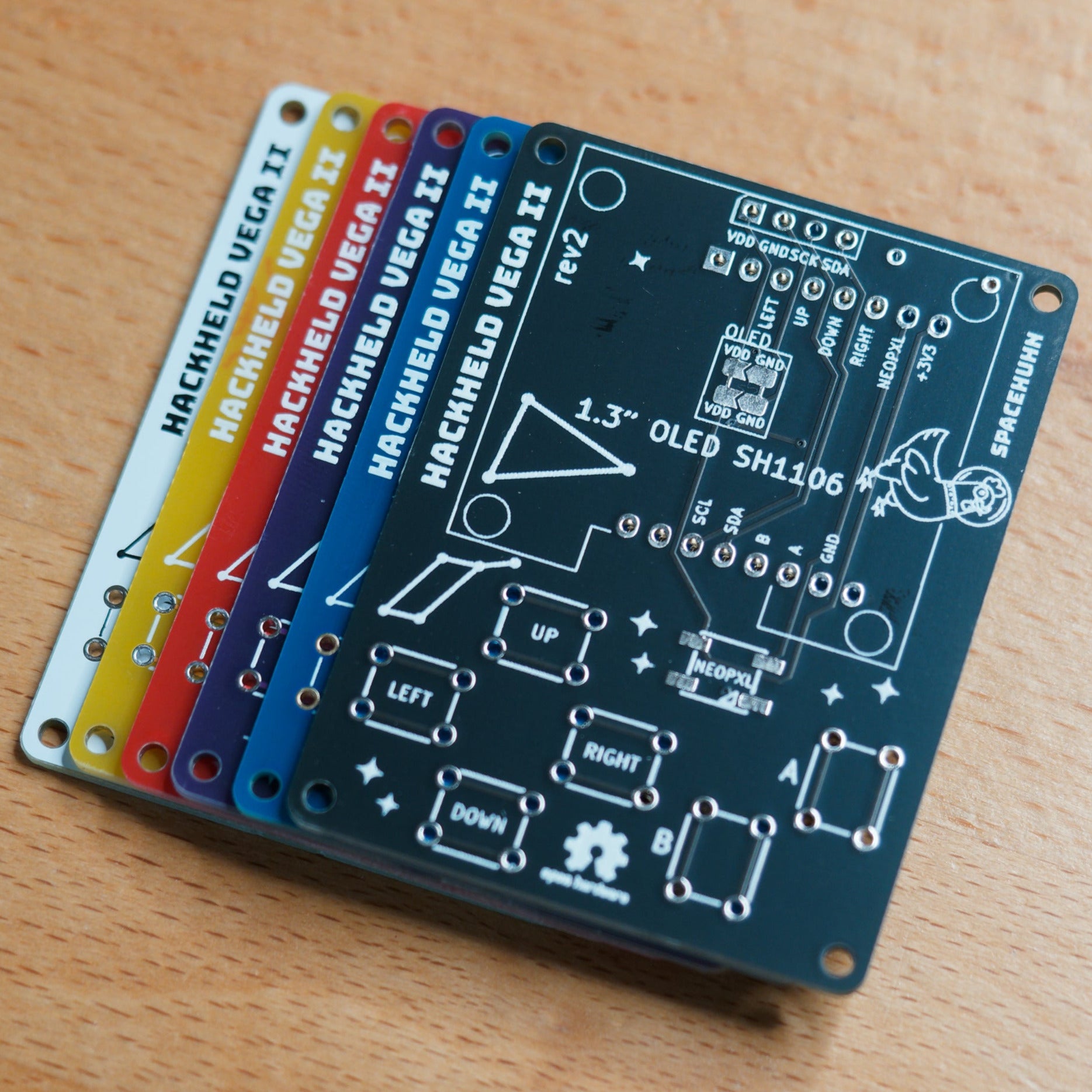 Hackheld Vega II PCB – Spacehuhn
